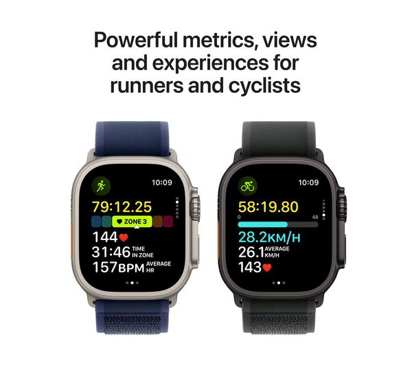 Apple Watch Ultra 2 49mm Black Titanium Cellular with Alpine Loop ...
