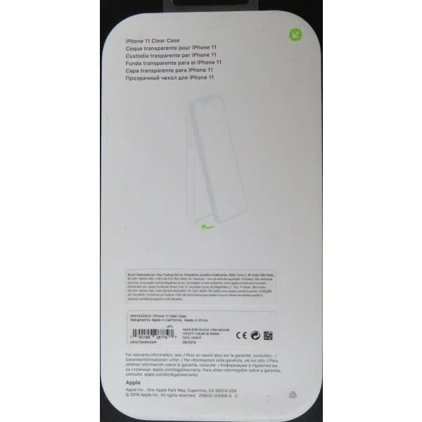 Apple Clear Case for iPhone 11 – Thin & Lightweight Protection – Tech ...
