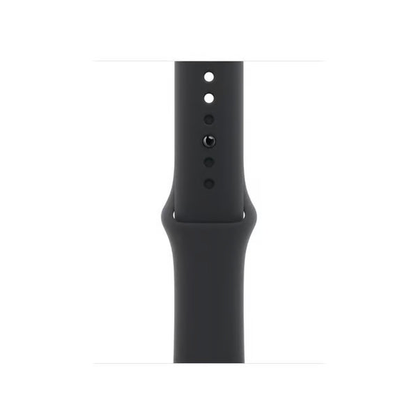 Apple Watch Series 9 GPS, 45mm Starlight Aluminium Case with Midnight ...