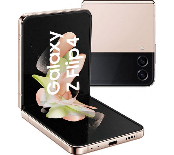 Samsung Galaxy Z Flip4 128GB Pink Gold Unlocked – Good – Tech Market